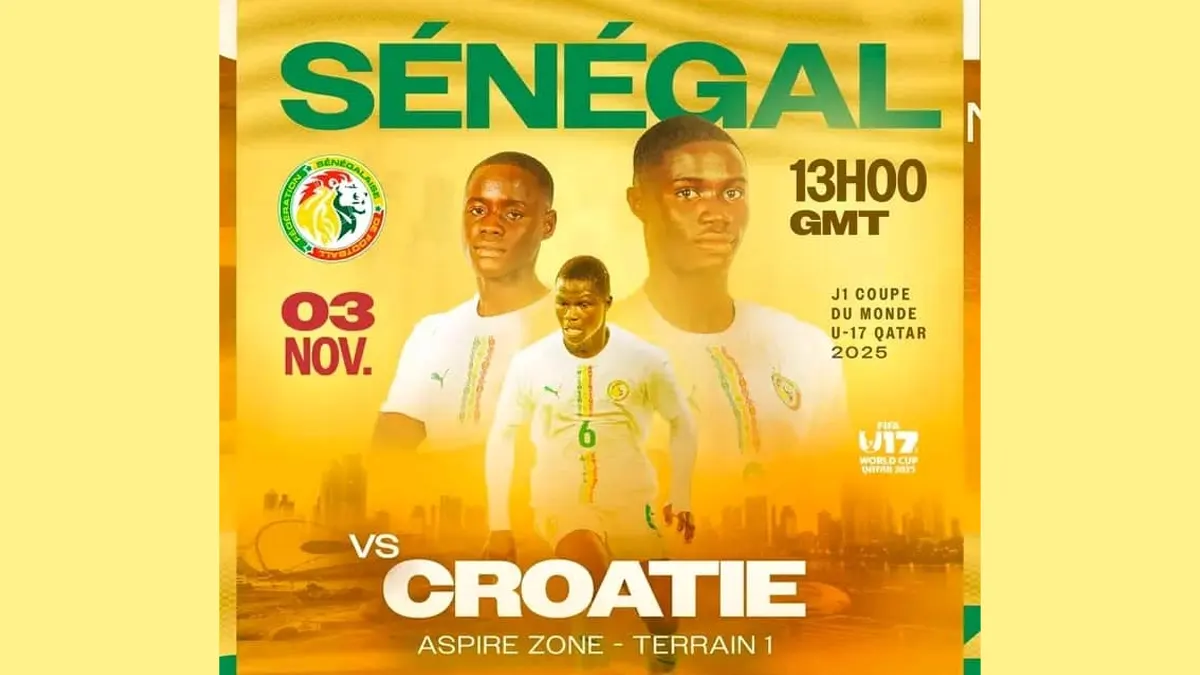 Coupe du Monde U17 : Le Sénégal fait son entrée face à la Croatie ...
